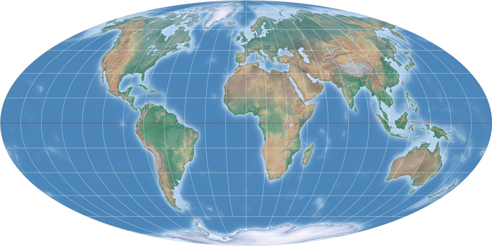 Equal Area Map